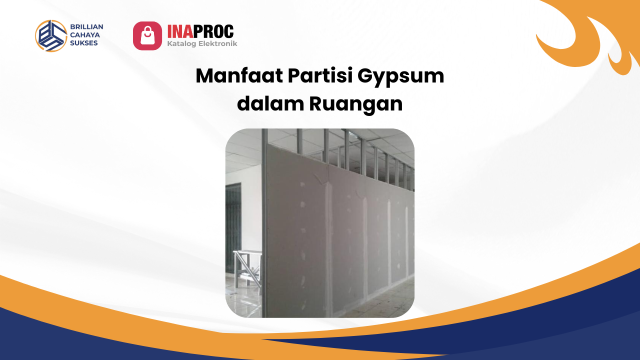 8 Tips Memasang Partisi Gypsum agar Kuat, Rapi