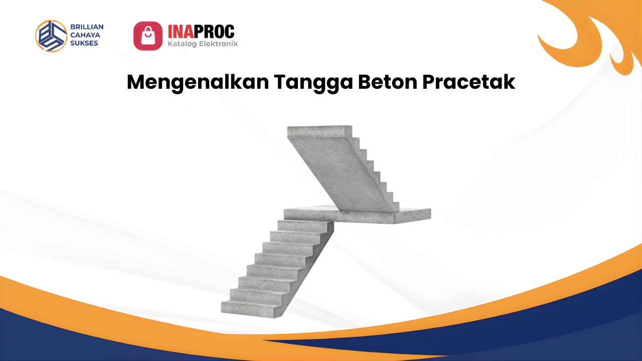6 Manfaat Tangga Beton Pracetak untuk Proyek Gedung
